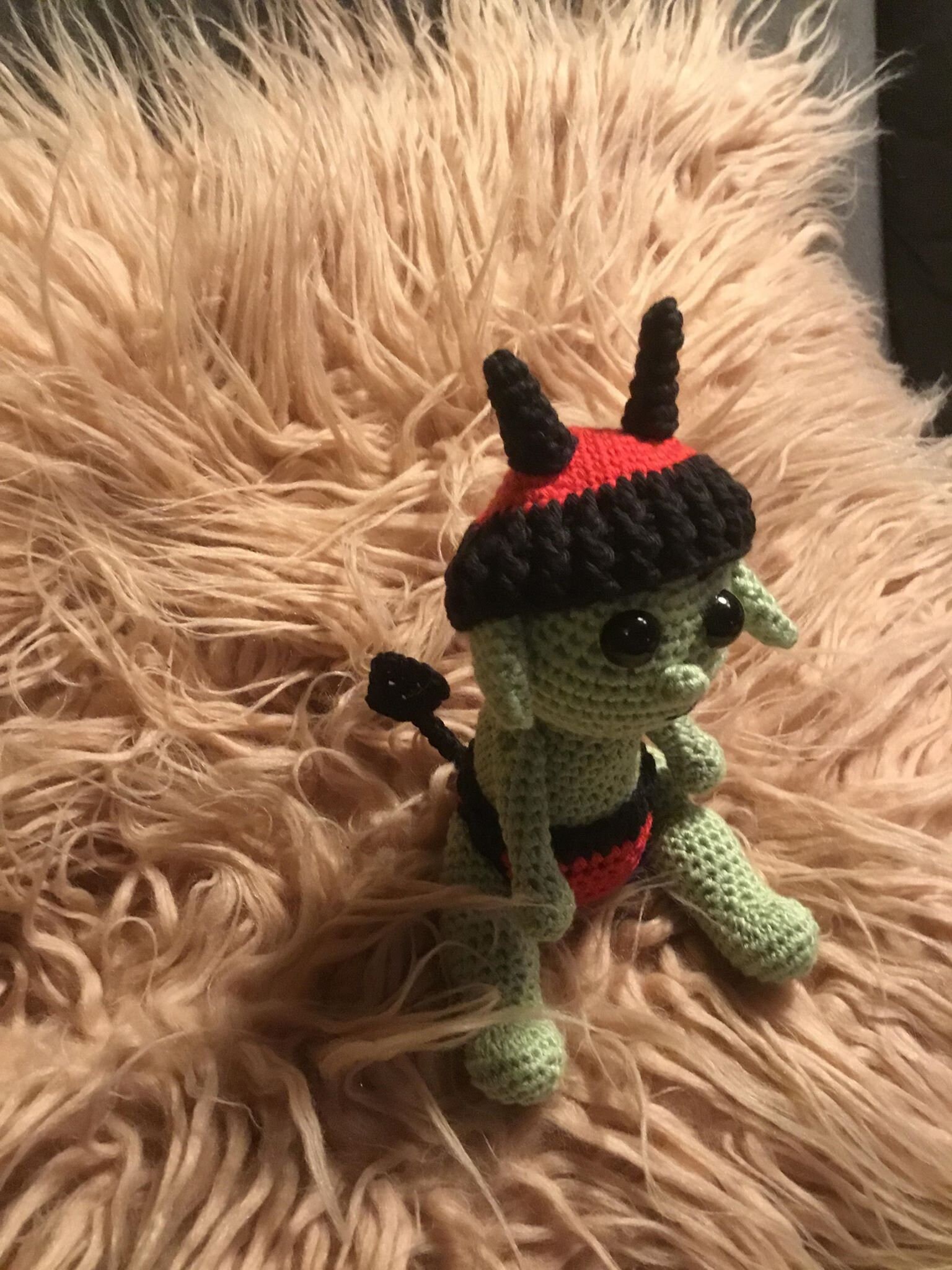 Devil Baby Orc/bébé Orc Diable/amigurumi Crochet Pattern PDF | Etsy