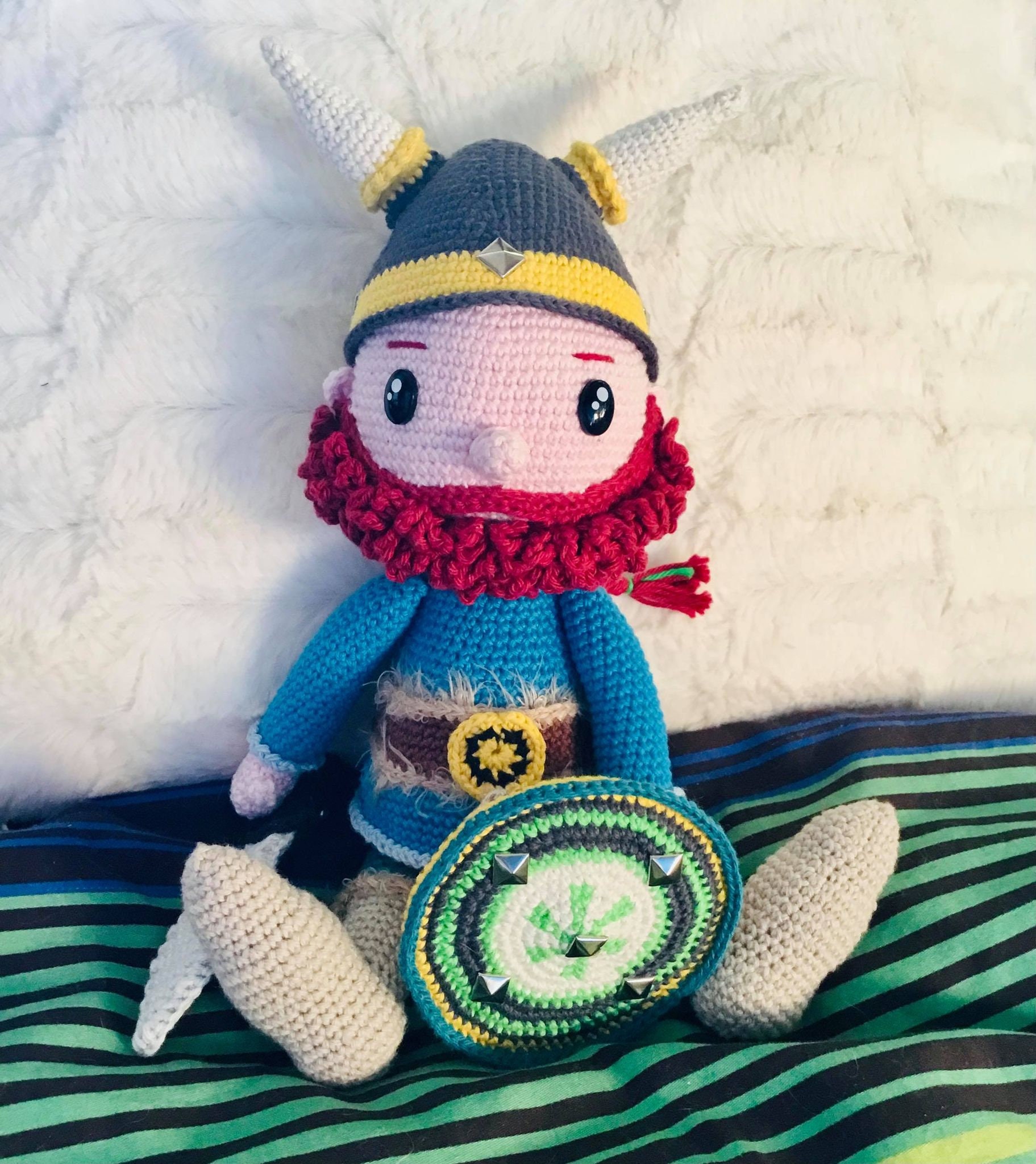 ELRIC the Viking Crochet Pattern / PDF /amigurumi /crochet/ - Etsy UK