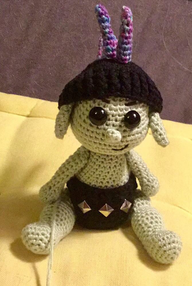 Baby Orc Punk/bébé Orc Punk/crochet Pattern / PDF /amigurumi /crochet ...