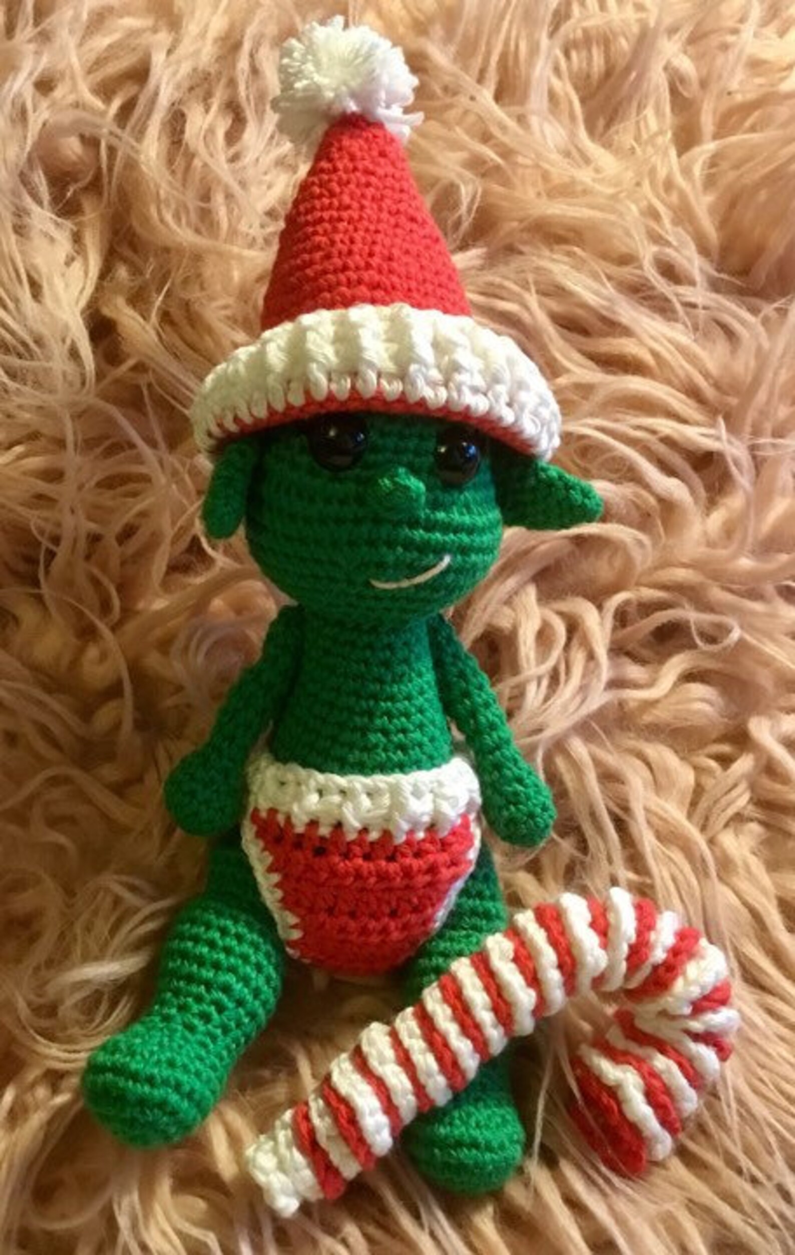 Christmas Baby Orc/santa Baby Orc/amigurumi Crochet Pattern - Etsy
