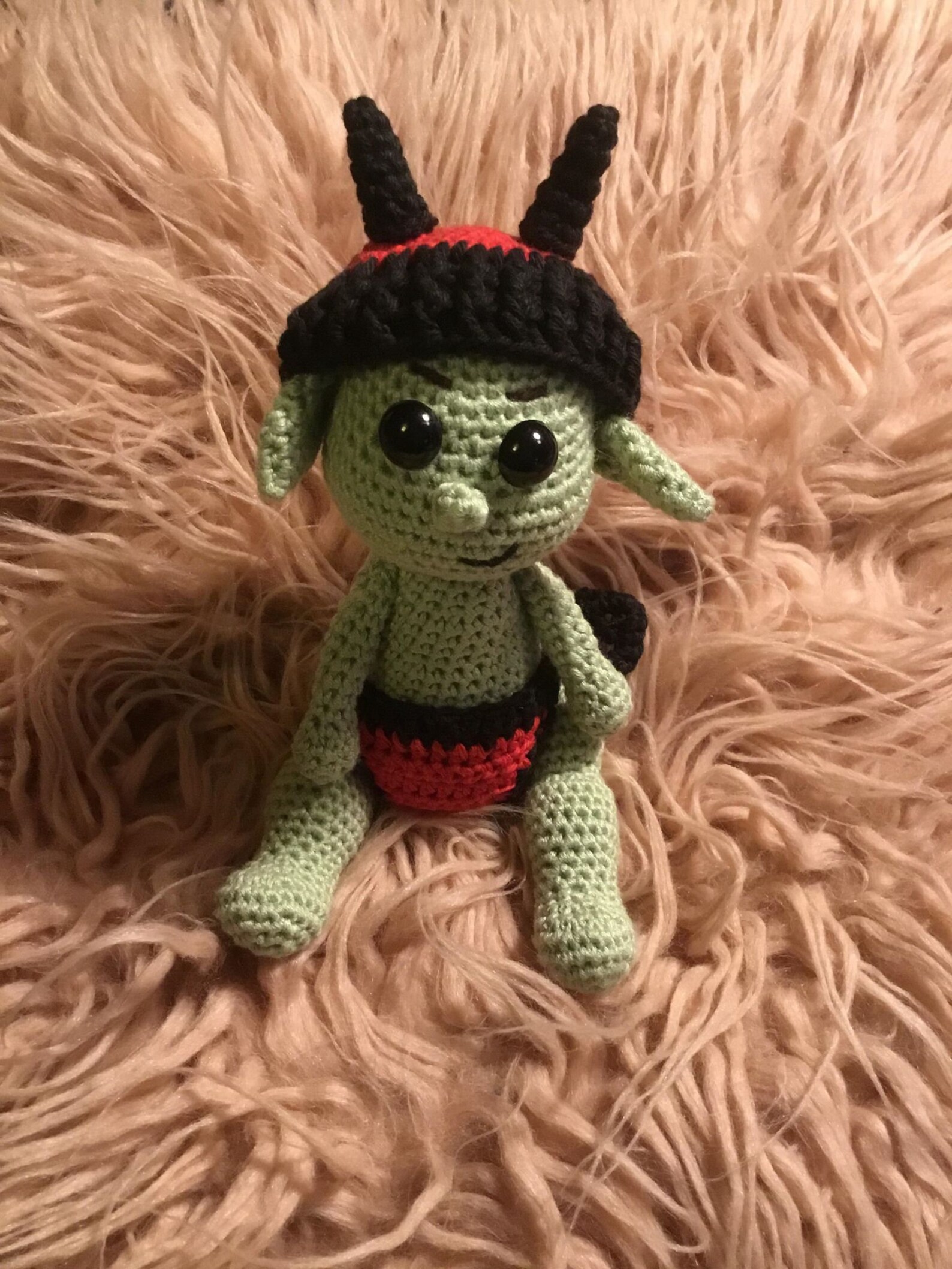 Devil Baby Orc/bébé Orc Diable/amigurumi Crochet Pattern PDF - Etsy