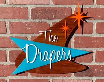 Mid Century Modern Sign | Etsy