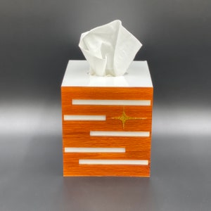 Mid Century Modern Tissue Box Cover: Minimalist - Etsy