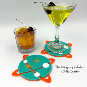 3D Atomic Coaster | ONE Individual Coaster | "cosmic Coaster" Design ...