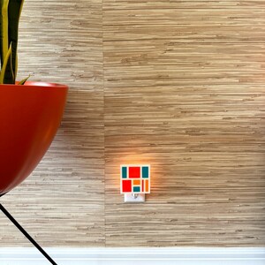 Mid Century Modern "mondrian" Night Light | Piet Mondrian-inspired ...