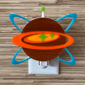 Mid Century Modern Night Light | "cosmos" Design | Ambient Lighting ...