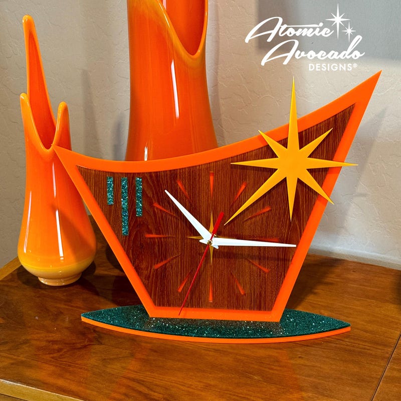 Mcm Clock - Etsy