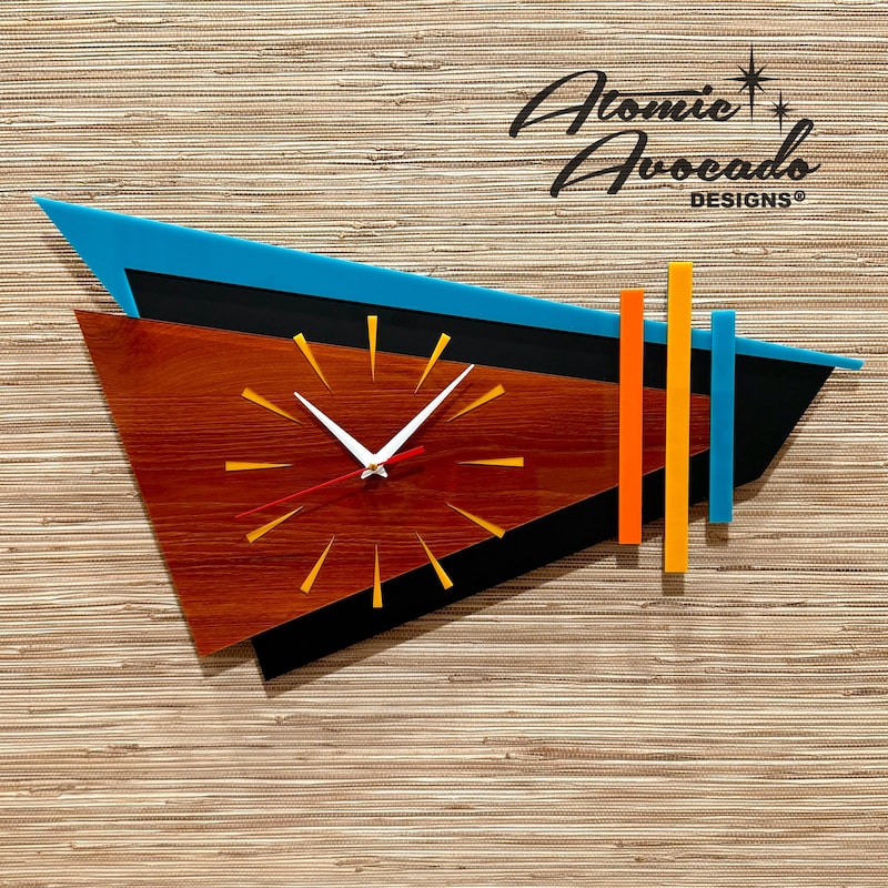 Boomerang Clock - Etsy