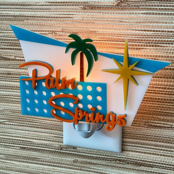 Mid Century Sign - Etsy