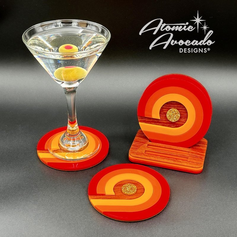 70s Coasters - Etsy