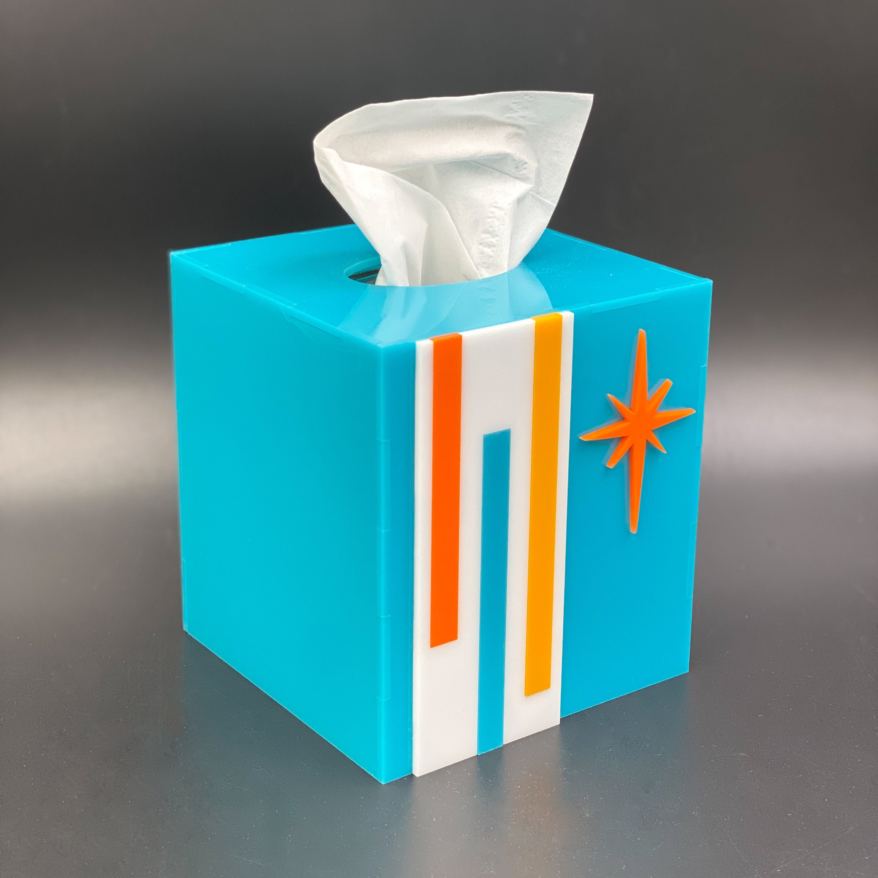 Mid Century Modern Tissue Box Cover | "modline" Design | Retro Style ...