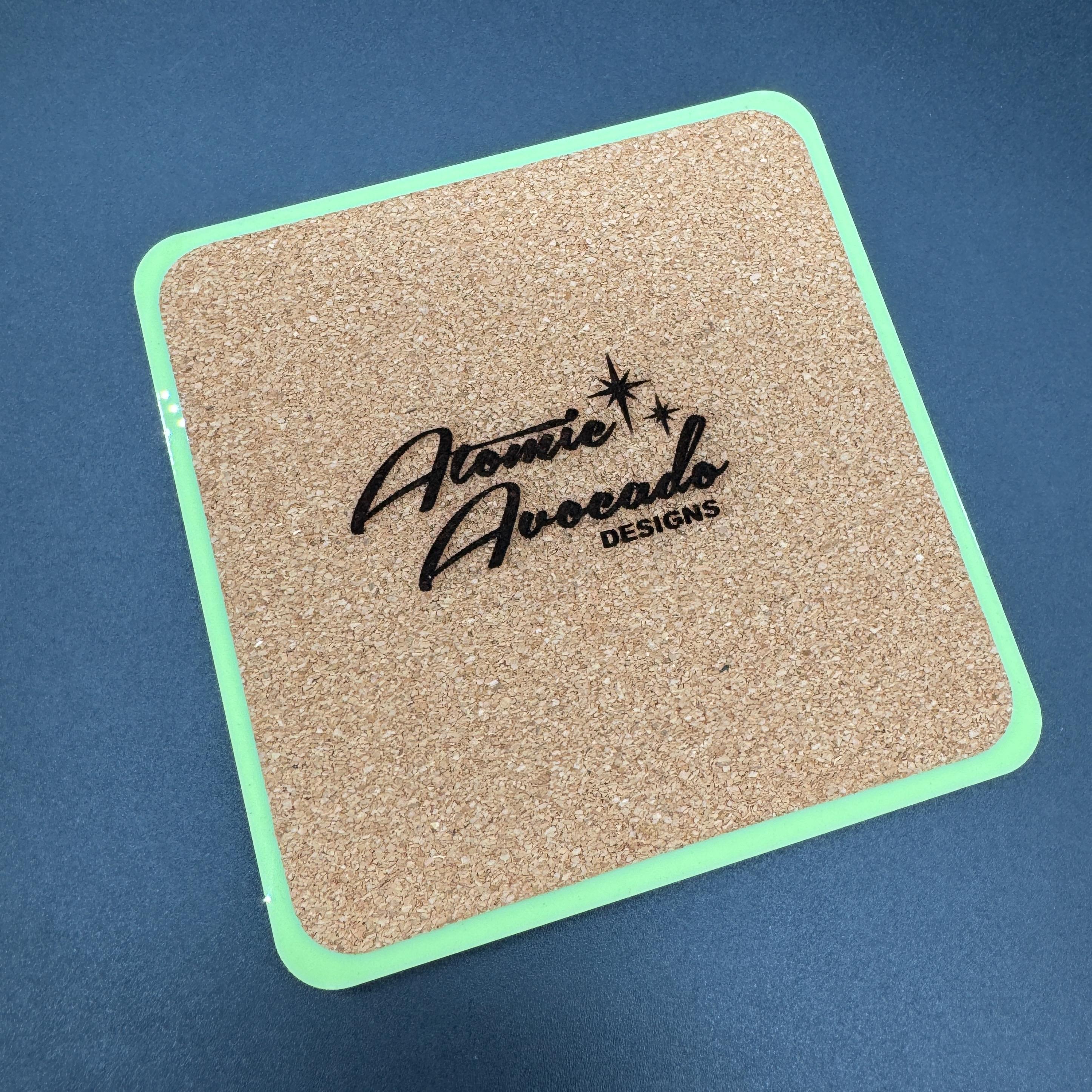 Mid Century Modern Coaster | ONE Individual Coaster | "space Age ...