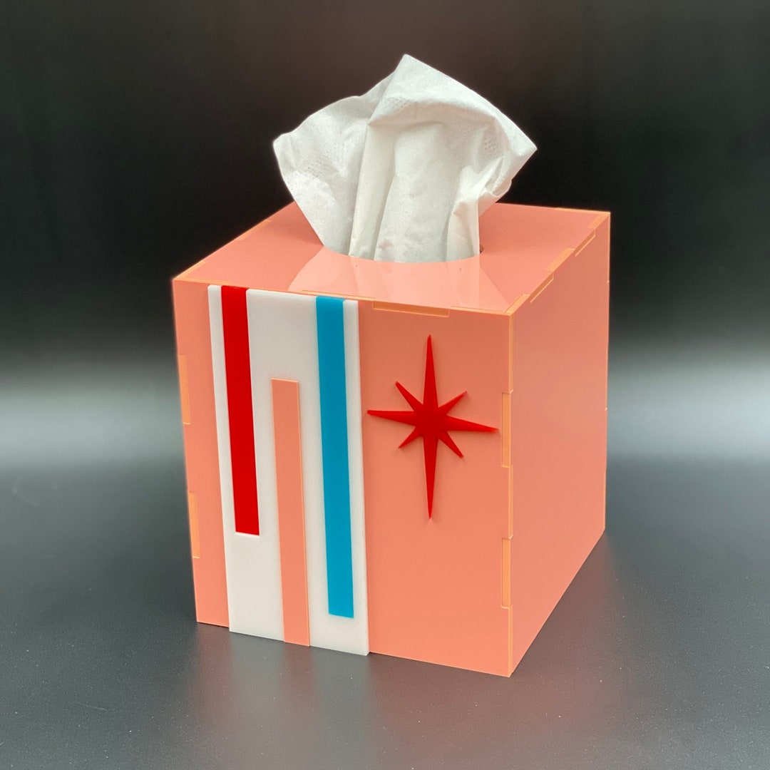 Mid Century Modern Tissue Box Cover | "modline" Design | Retro Style ...