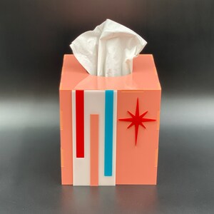 Mid Century Modern Tissue Box Cover | "modline" Design | Retro Style ...