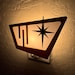 Mid Century Modern "starlite" Night Light | Retro Decor | Atomic Era ...