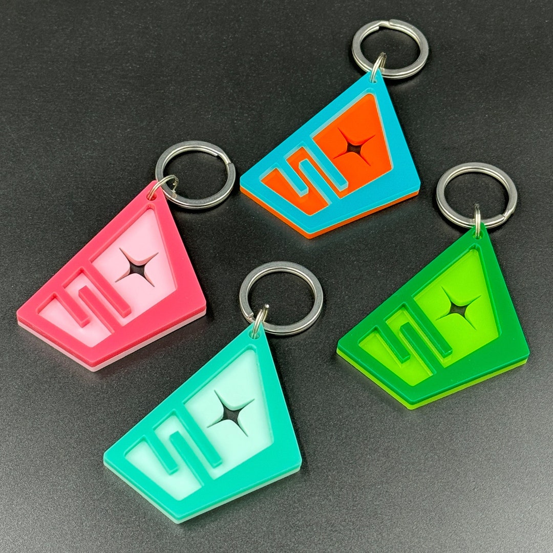 Mid Century Modern Keychain | "starlite" Design | ONE Single Keychain ...