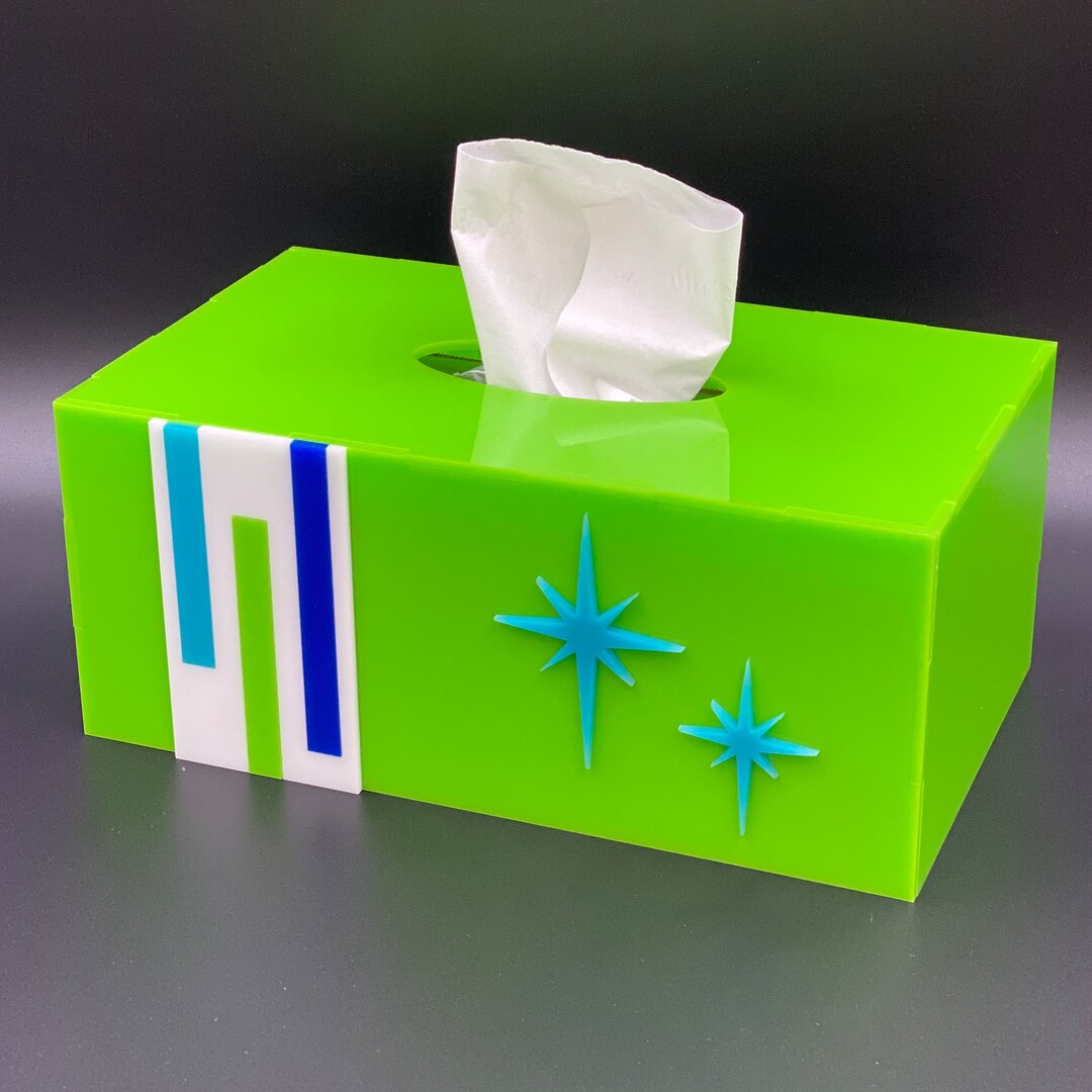 Mid Century Modern Tissue Box Cover | "modline" Design | Retro Style ...
