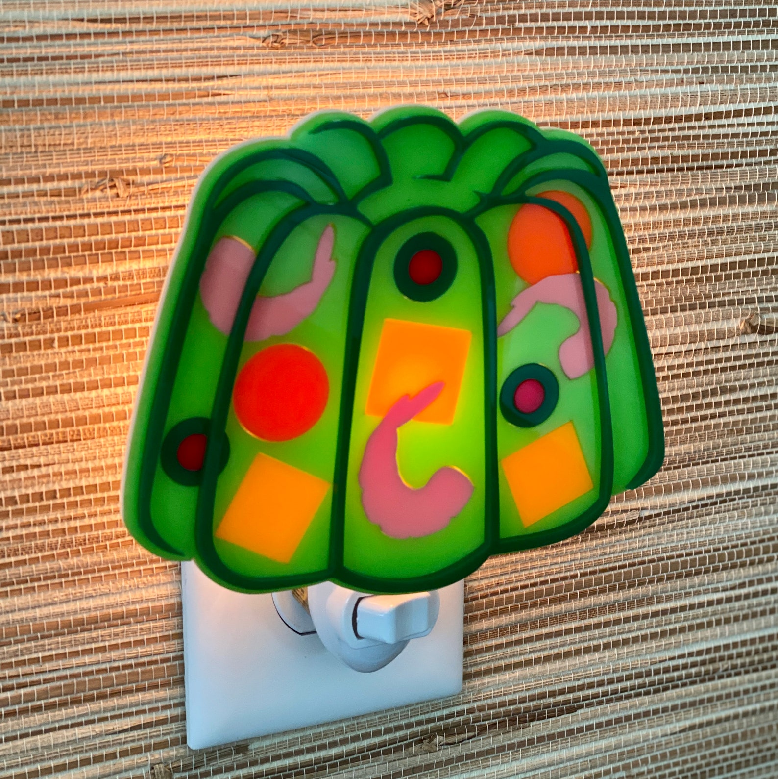 Handcrafted "jello Salad" Night Light: Retro Kitchen Decor - Etsy