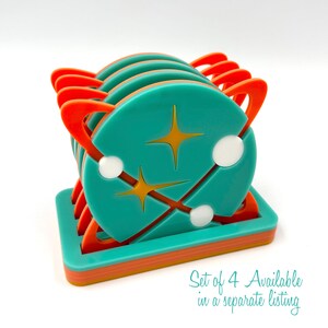 3D Atomic Coaster | ONE Individual Coaster | "cosmic Coaster" Design ...
