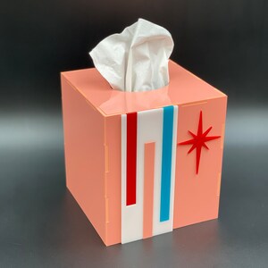 Mid Century Modern Tissue Box Cover | "modline" Design | Retro Style ...