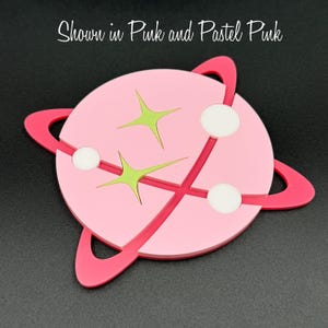 3D Atomic Coaster | ONE Individual Coaster | "cosmic Coaster" Design ...