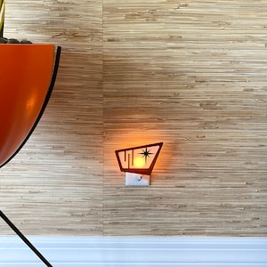 Mid Century Modern "starlite" Night Light | Retro Decor | Atomic Era ...