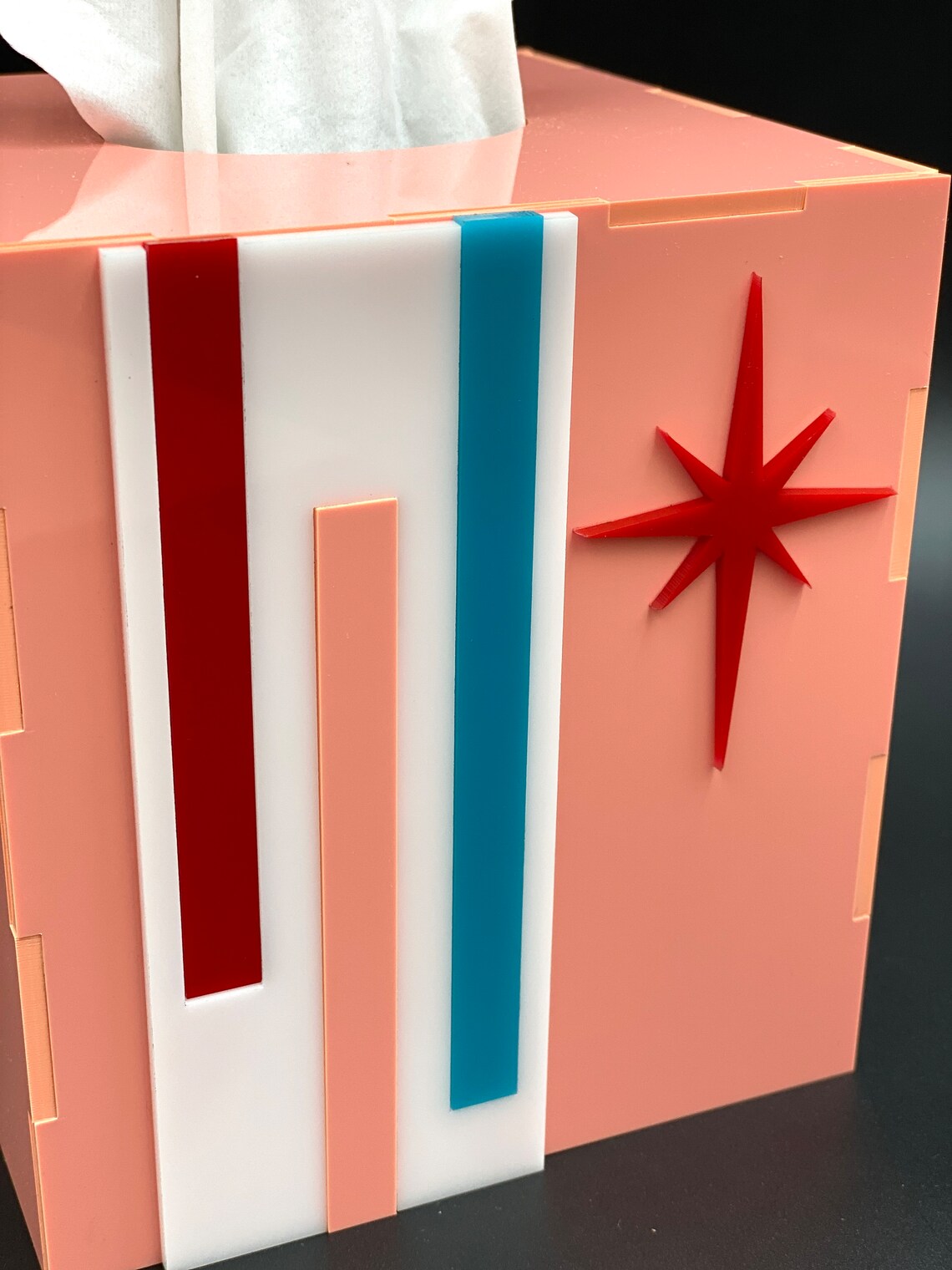 Mid Century Modern Tissue Box Cover | "modline" Design | Retro Style ...