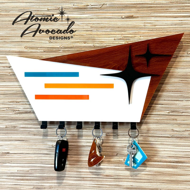 Modern Key Rack - Etsy