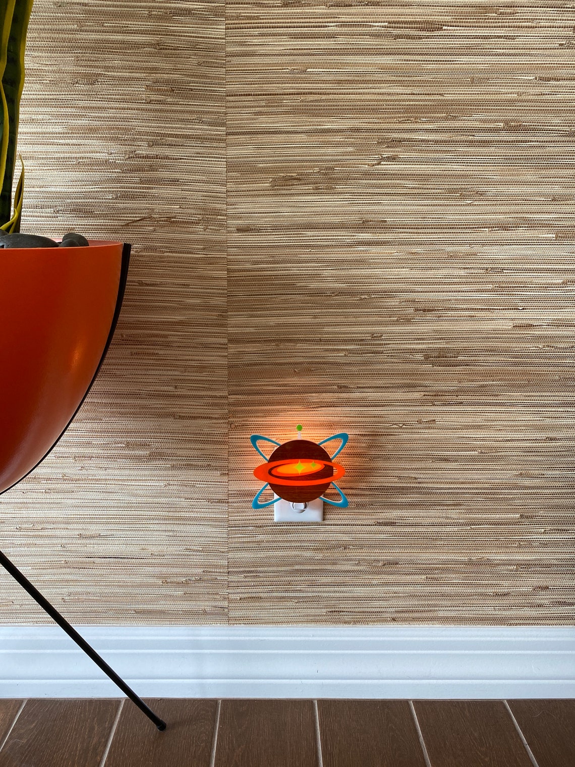 Mid Century Modern Night Light cosmos Design - Etsy
