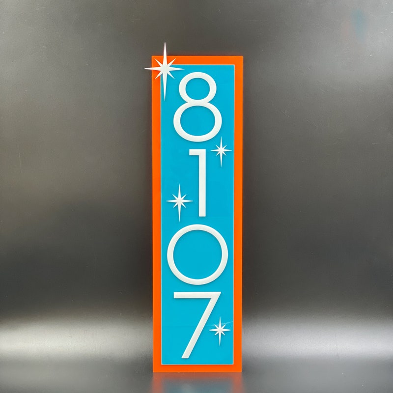 Atomic Avocado Number Signs - Etsy