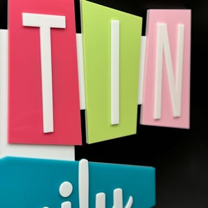 Mid Century Modern "googie" Name Sign | Retro Sign | Mid Century Modern ...