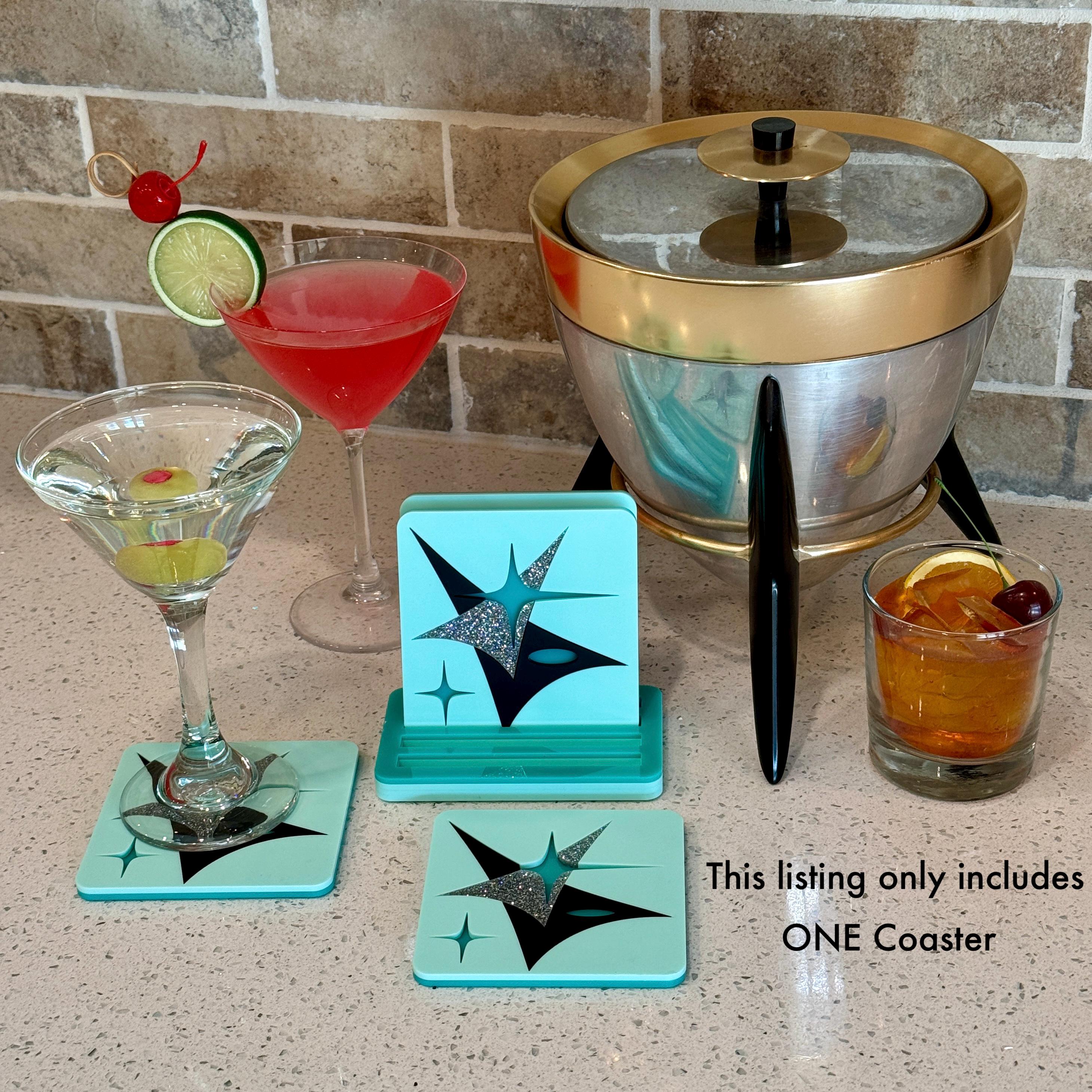 Mid Century Modern Coaster | ONE Individual Coaster | "space Age ...