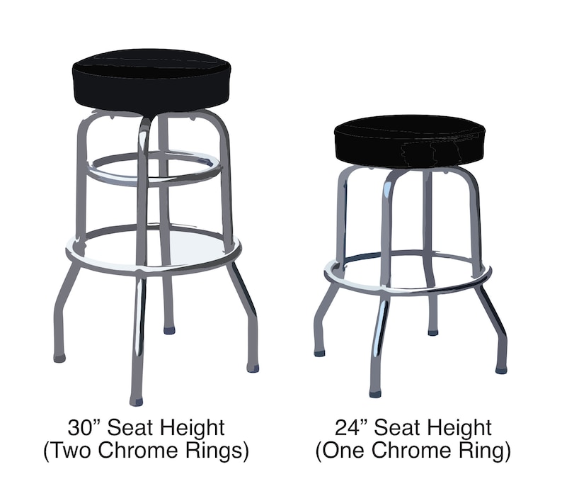 Mid Century Modern "atomic Bar Stool" | Space Age Retro Barstool ...