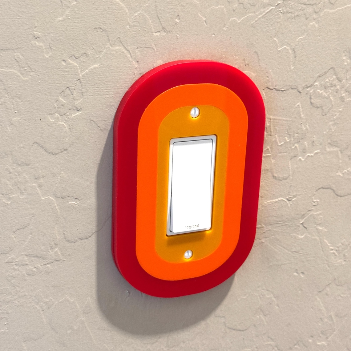 Retro 70s Style "supergraphics" Switch Plate Cover | GFI Outlet Cover ...