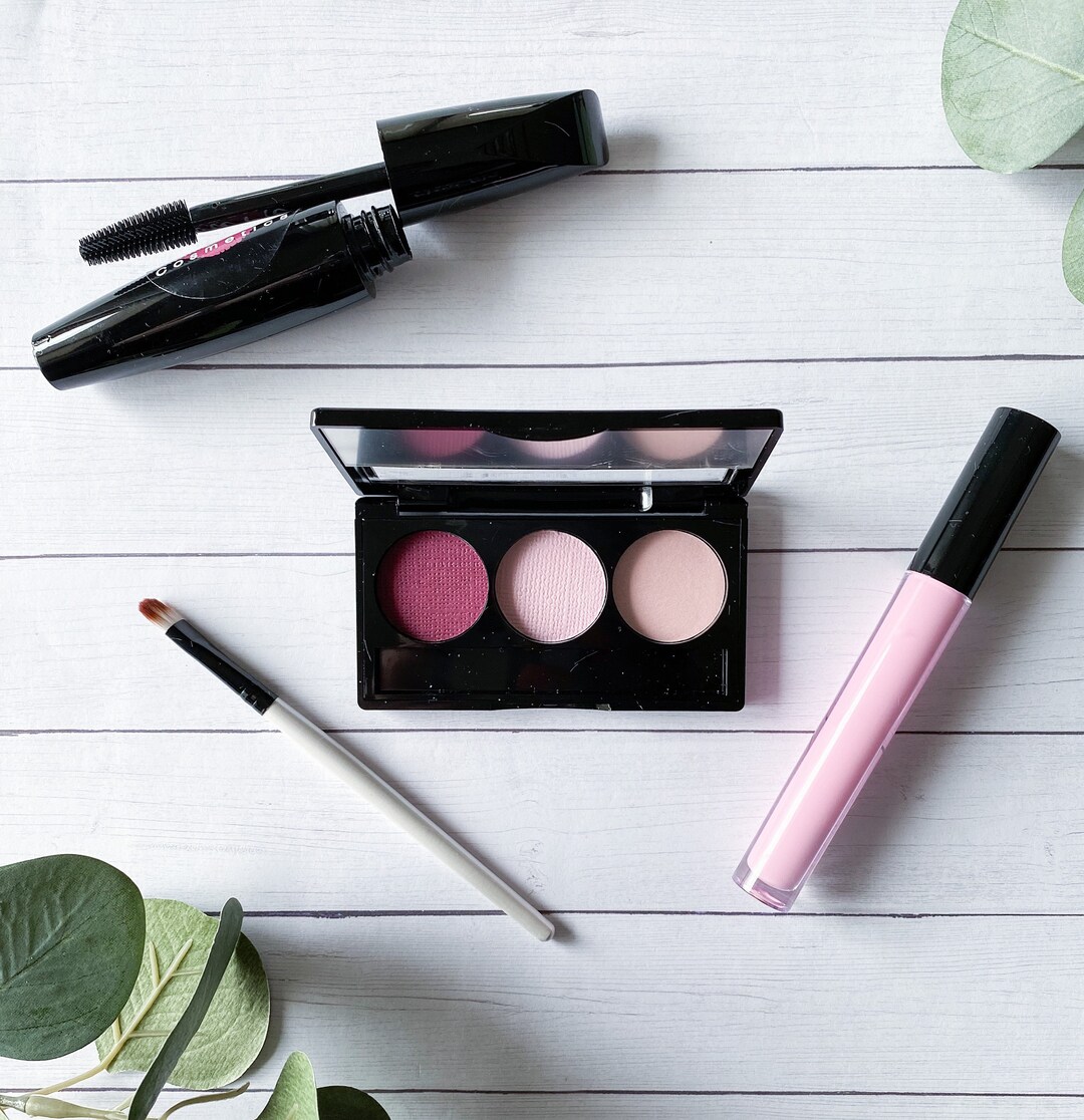 Pretty in Pink Makeup Kit Pretend Makeup Kit Toddler Fake Makeup Kids ...