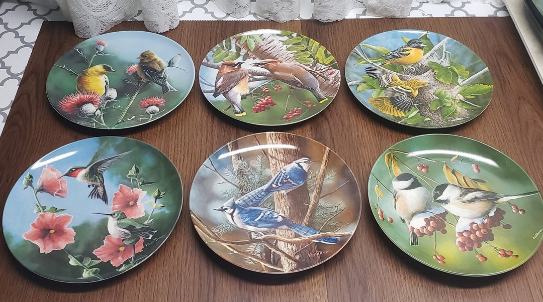 Birds of Your Garden Collector Plate Series by Encyclopedia Britannica ...