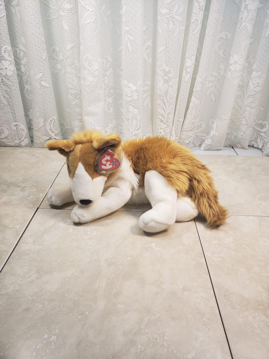 Ty Beanie Buddies Cassie Collie Plush, 2001 - Etsy