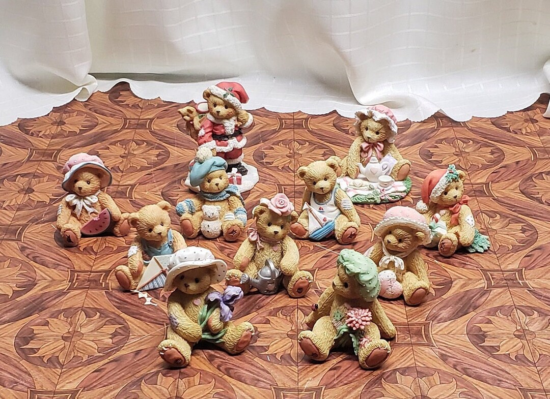 Cherished Teddies Set of 11 From 1992 to 1996 Good Condition Shipping ...