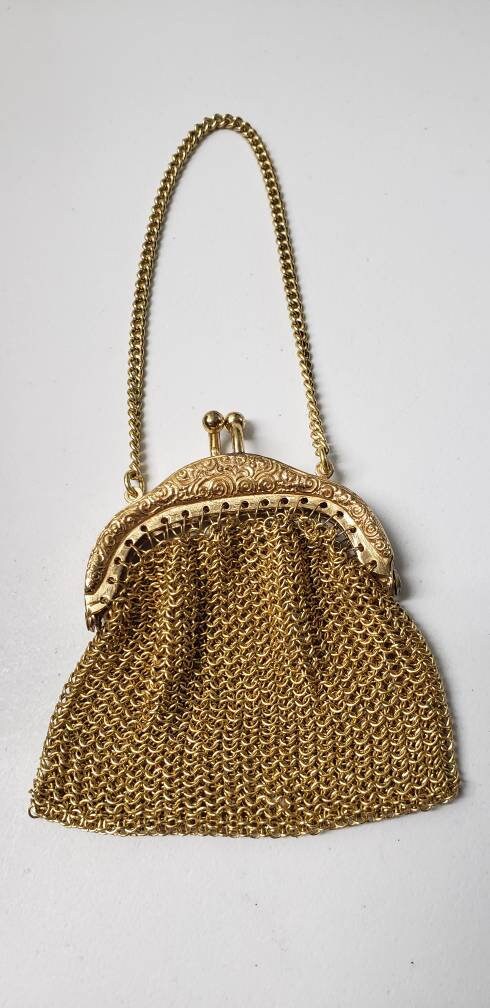 Vintage Chain Mail German Purse Excellent Condition No - Etsy