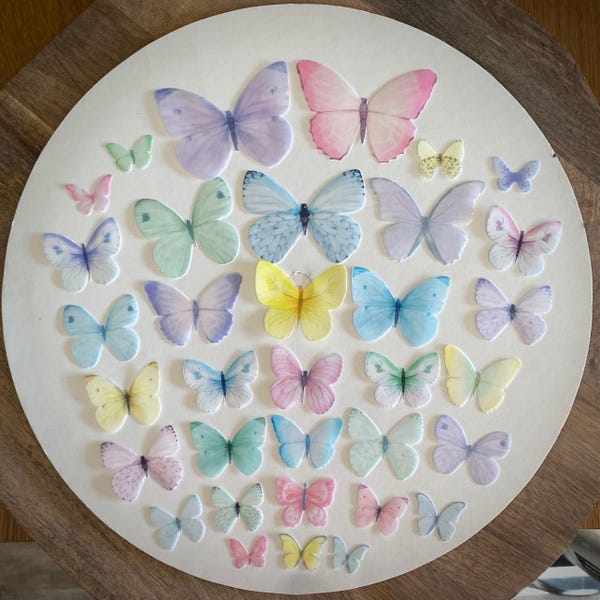 Edible Butterflies - Etsy