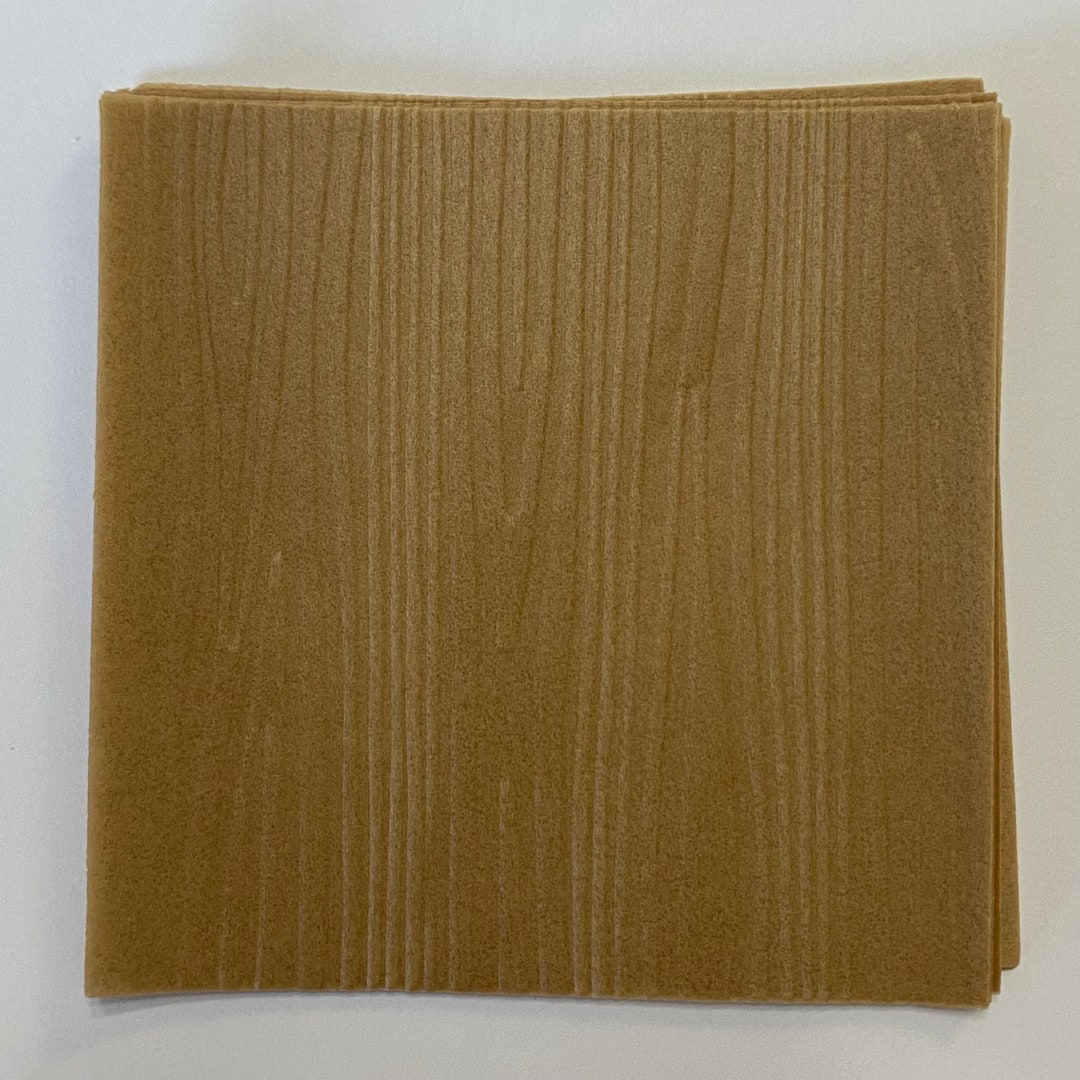 Wood Grain 3D Embossed/textured Parchment Squares 4x4 Inch - Etsy