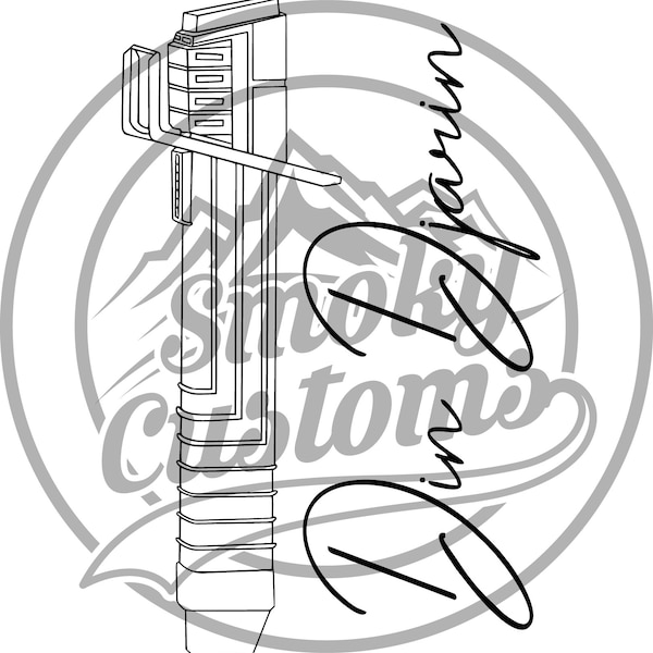 Darksaber Svg - Etsy