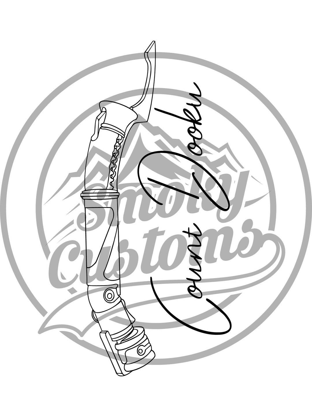 Count Dooku Hand Drawn Lightsaber Ready to Cut and Print SVG, PNG, JPG ...