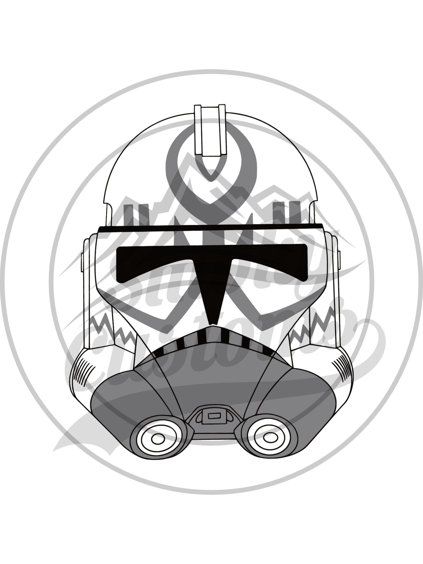 Clone Commando Coloring Pages