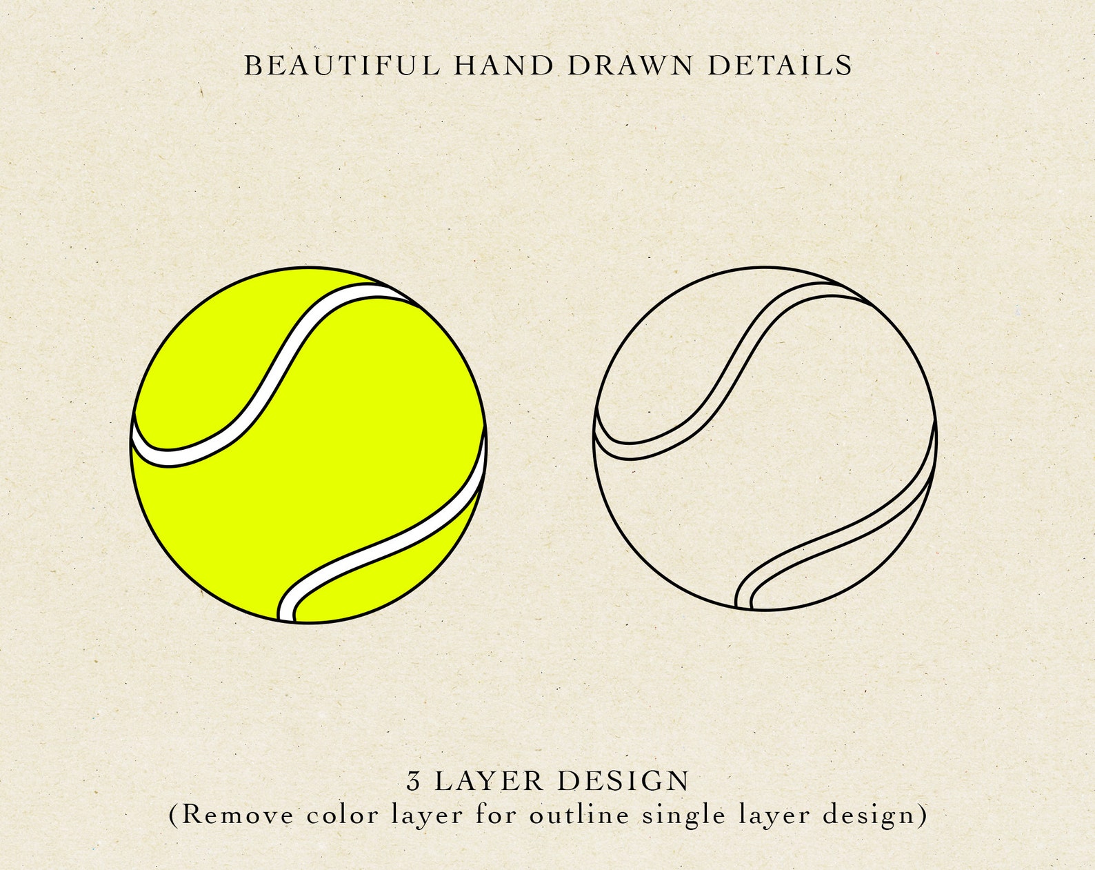 TENNIS BALL SVG - Commercial Use Svg, Tennis Cut File, Ball Svg, Cricut ...