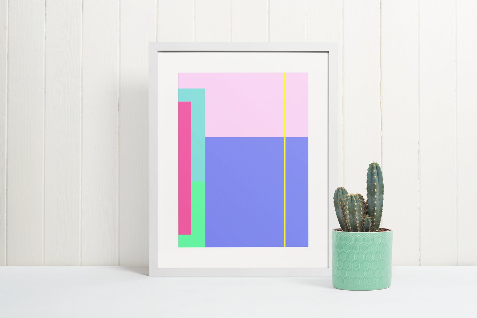 Play Modern Geometric Color Block Art Color Block Print - Etsy