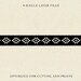 TRIBAL AZTEC RIBBONS Commercial Use Svg, Aztec Svg, Tribal Cut File ...