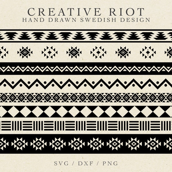 Boho Pattern Svg - Etsy