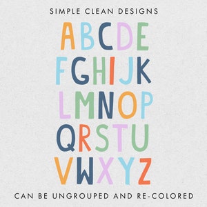 EDUCATIONAL POSTERS SVG - Kids Learning Print, Educational Svg, Nursery ...