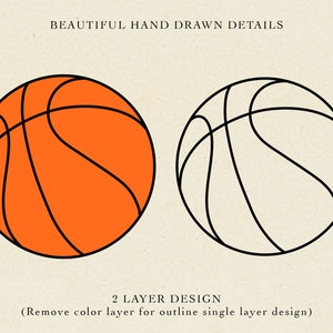 BASKETBALL SVG Commercial Use Svg, Sport Svg, Ball Clipart, Cricut ...